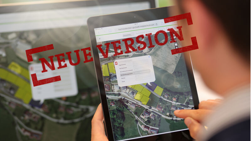 WebGIS: Neue Version von GeoWeb verfügbar