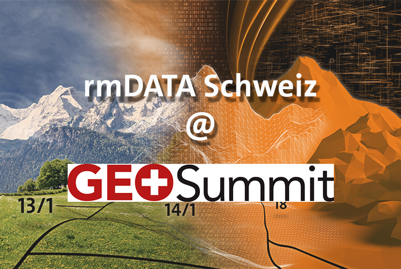 Treffen Sie rmDATA am GeoSummit 2024 in Bern