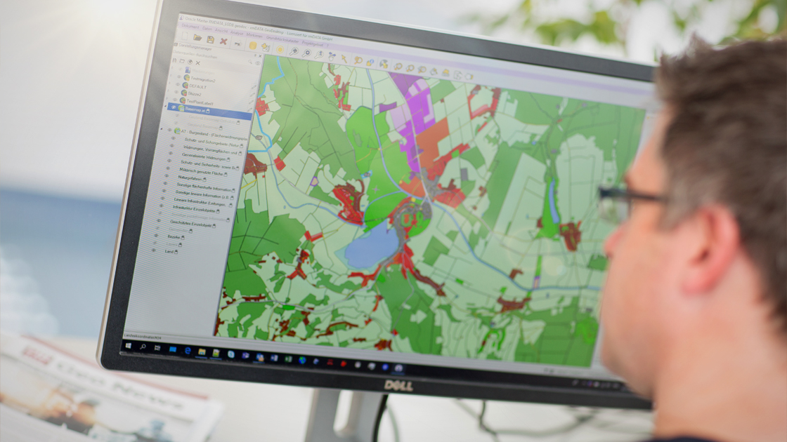 Im GIS von rmDATA einfach Geodaten erfassen
